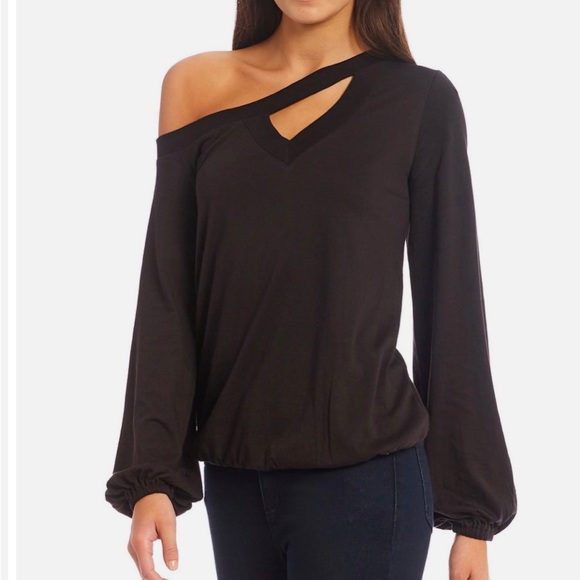MICHAEL Michael Kors | Tops | Michael Korsoneshoulder Keyhole Top ...
